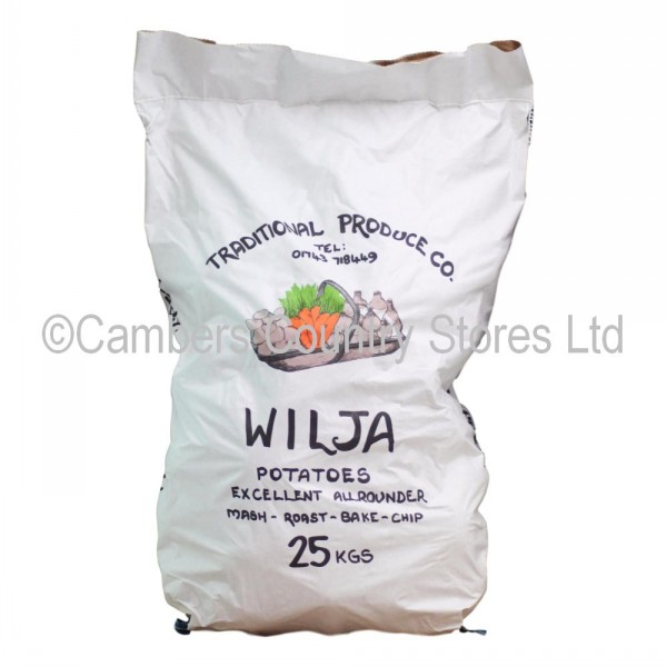 Local Wilja Potatoes 25kg | Cambers Country Store
