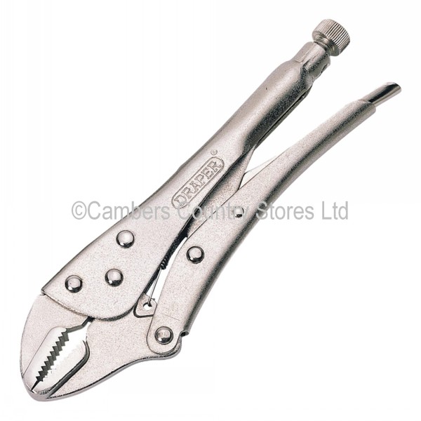 Draper Self Grip Pliers Straight Jaw 220mm | Cambers Country Store